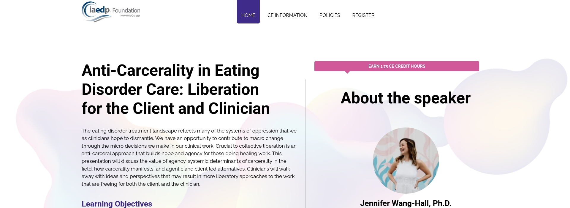 Anti-Carcerality in Eating Disorder Care: Liberation for the Client and ...